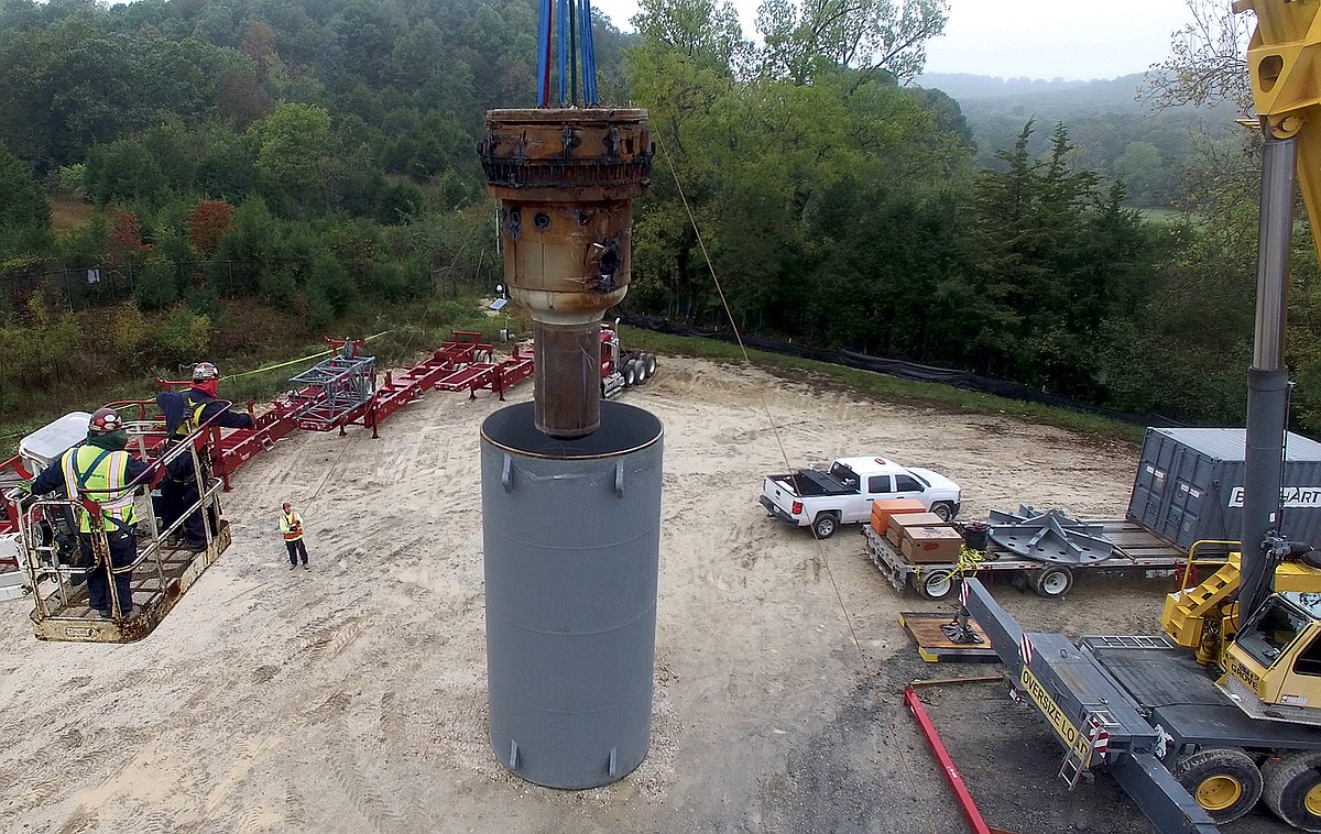 Reactor core at UA-owned nuclear site raised, contained | The Arkansas ...