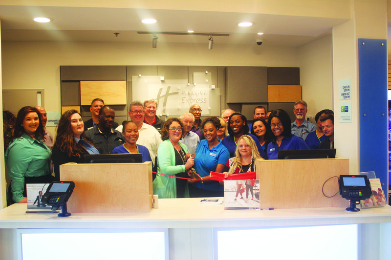 Holiday Inn Express celebrates remodel project