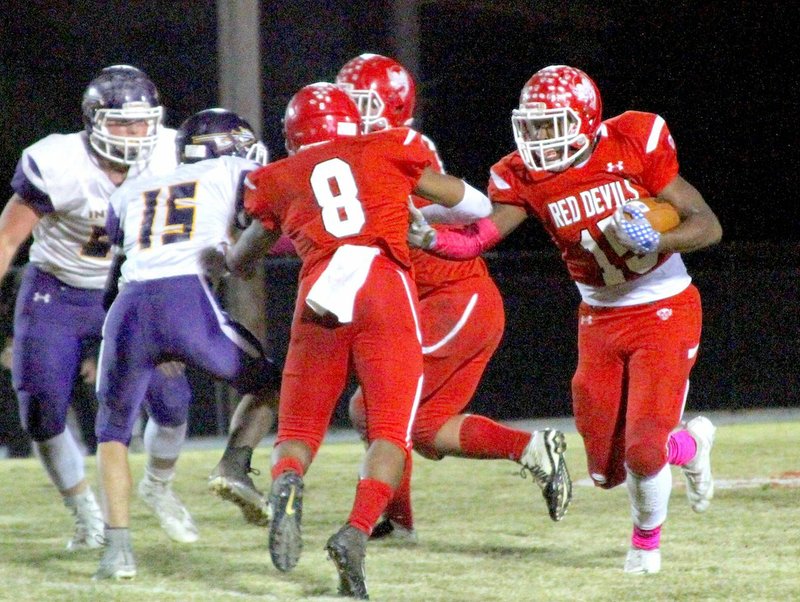 Red Devils overcome Indians for 35-point homecoming win | Hot Springs ...
