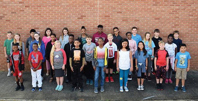 Central Elementary recognizes Students of the Month