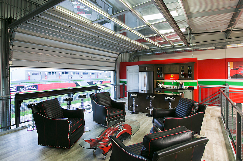 Dream garages let you eat, party and even sleep next to your wheels ...