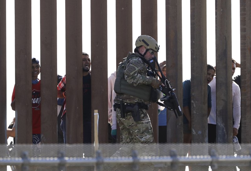 Use of force at border down from 2013
