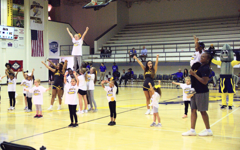 SAU Tech’s mini cheerleaders | Camden News