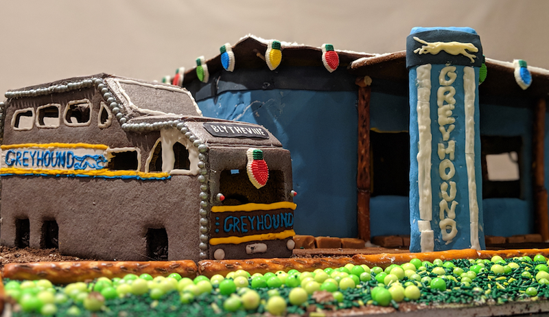PHOTOS: Family builds gingerbread house modeled after historic ...