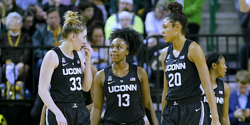 No. 1 UConn coming off 1st regular-season loss for 2 seniors