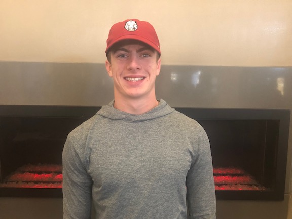 WholeHogSports - White's big season capped with official visit to Arkansas