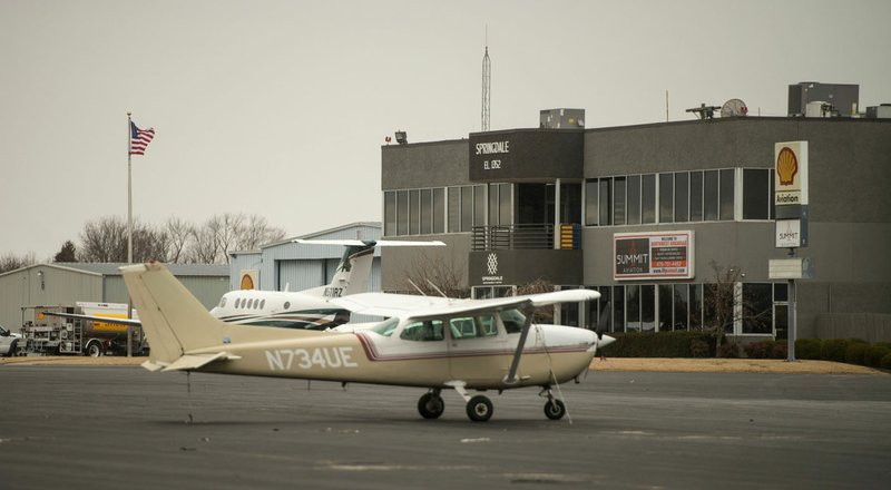 Springdale updates airport runway, lights | The Arkansas Democrat ...