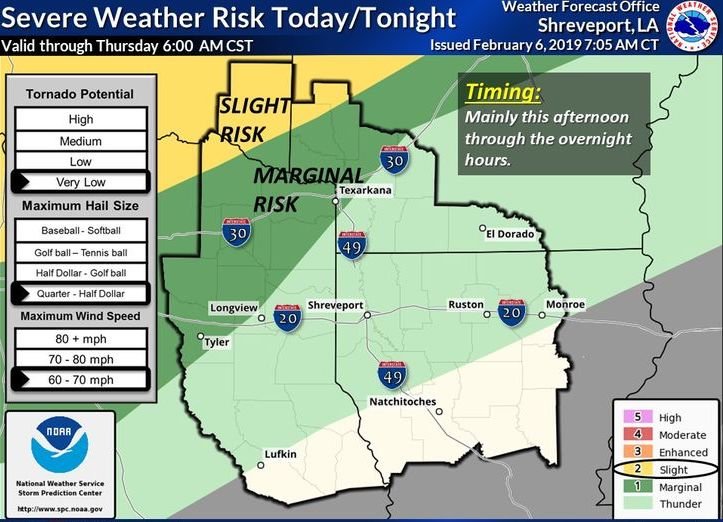 Cold front forecast to bring T-storms, subfreezing temps to Columbia County