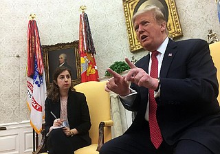 Trump talks of balancing budget when time's right | Northwest Arkansas ...