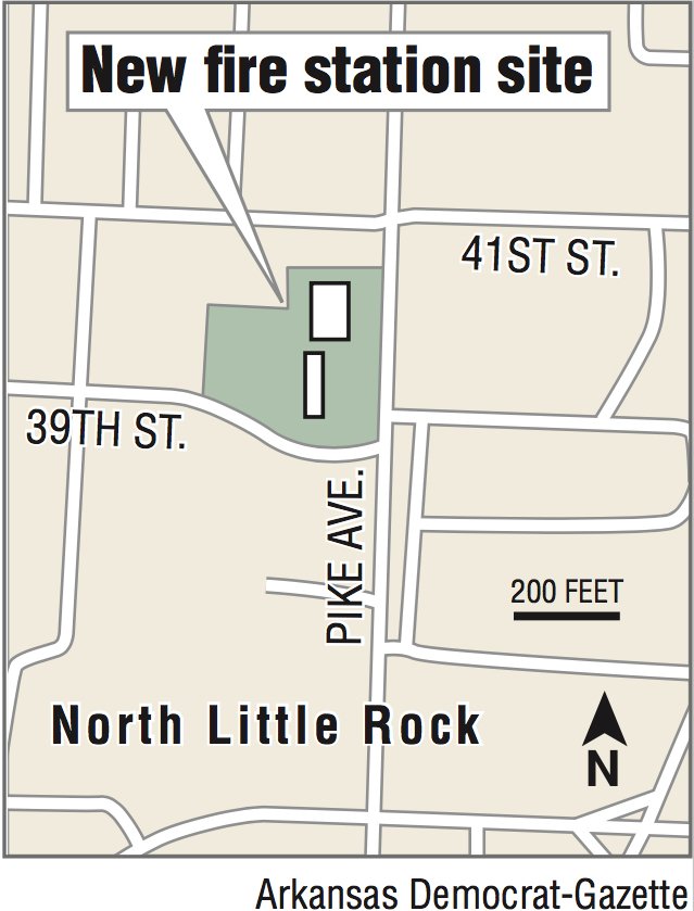 Site for new North Little Rock fire station located