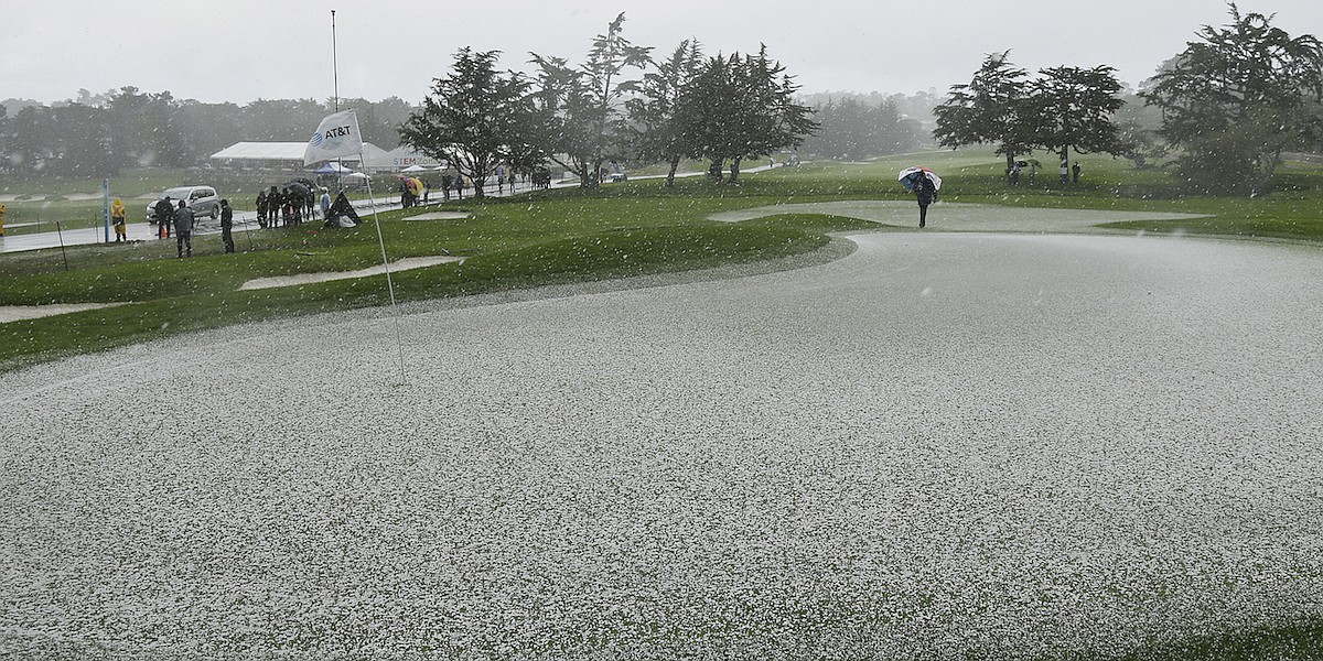 Hail delays final round at Pebble Beach | Hot Springs Sentinel Record