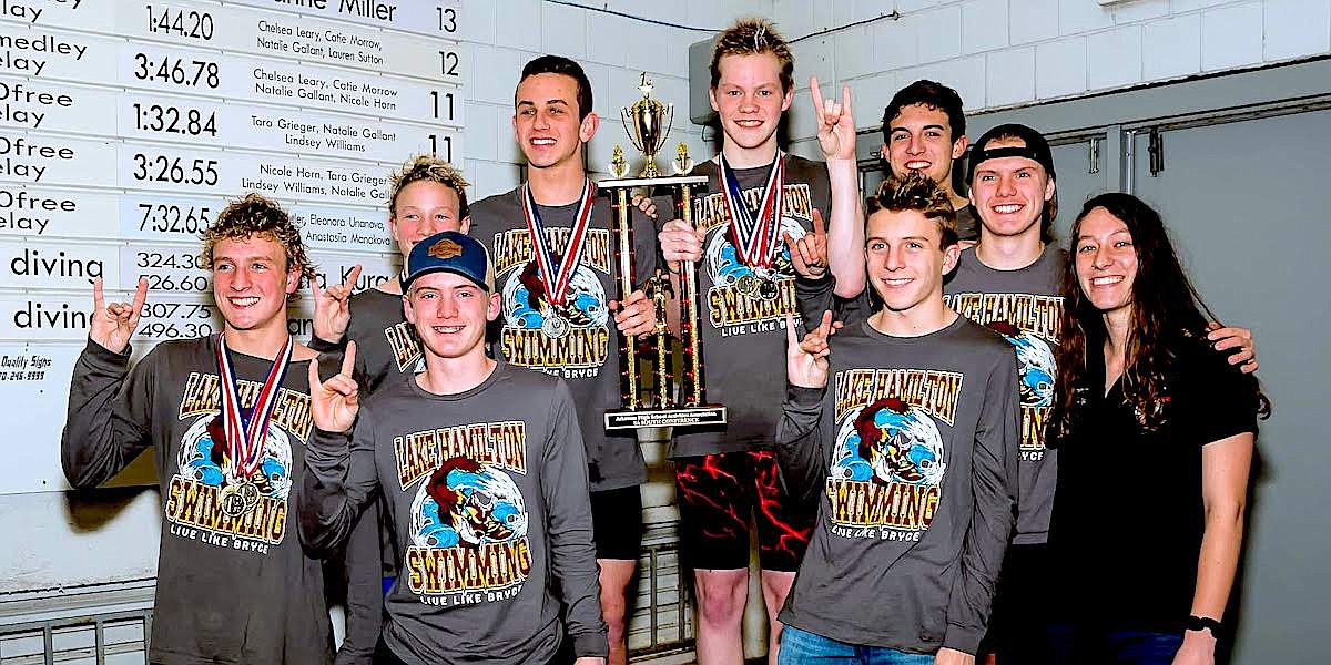 Wolves win swim conference championship | Hot Springs Sentinel Record