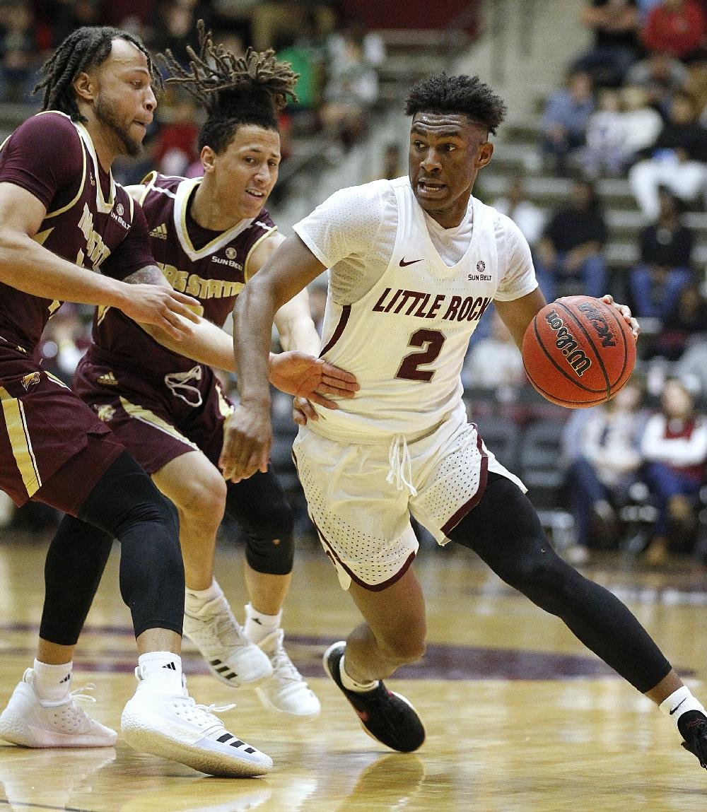 UALR vs Texas State Basketball | The Arkansas Democrat-Gazette ...