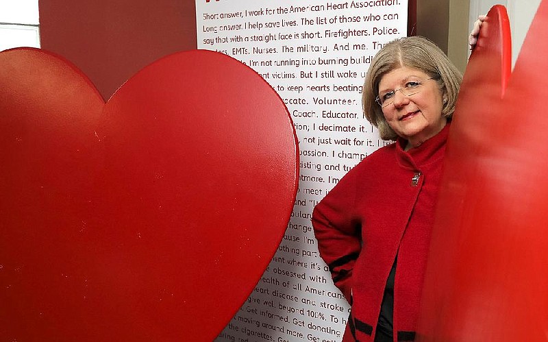 HIGH PROFILE: Sandra Bradley, co-chairman of this year’s American Heart ...