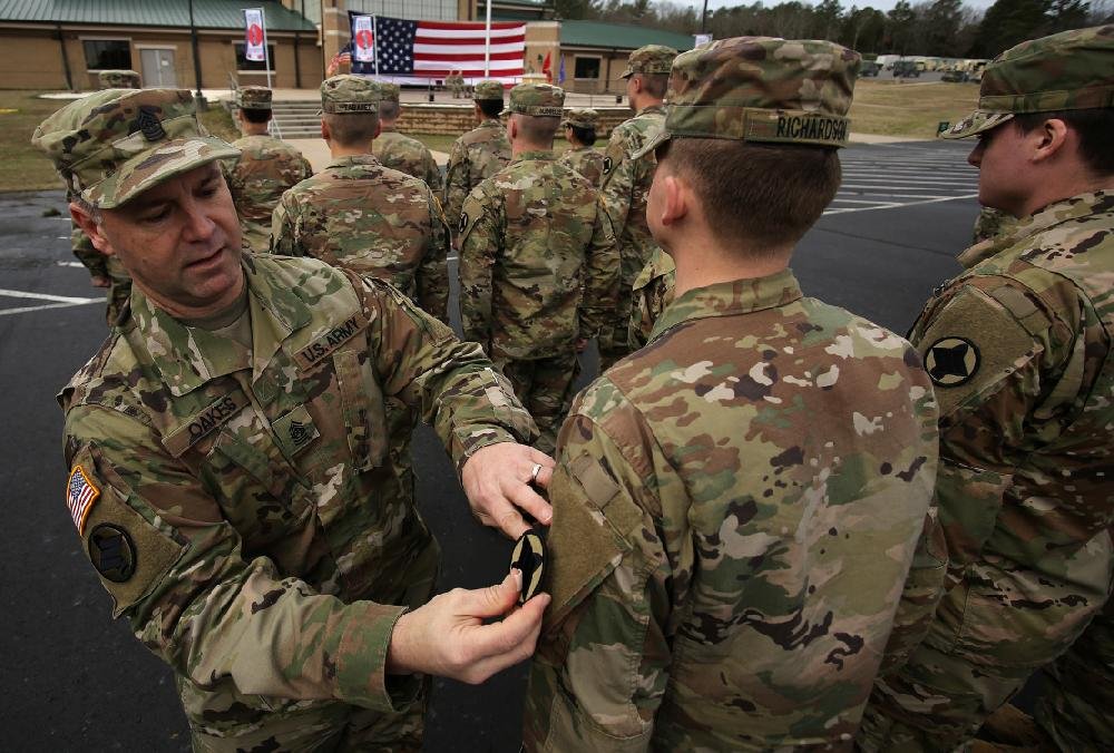 Natl Guard Gold Phase Battle Hand-Off Ceremony