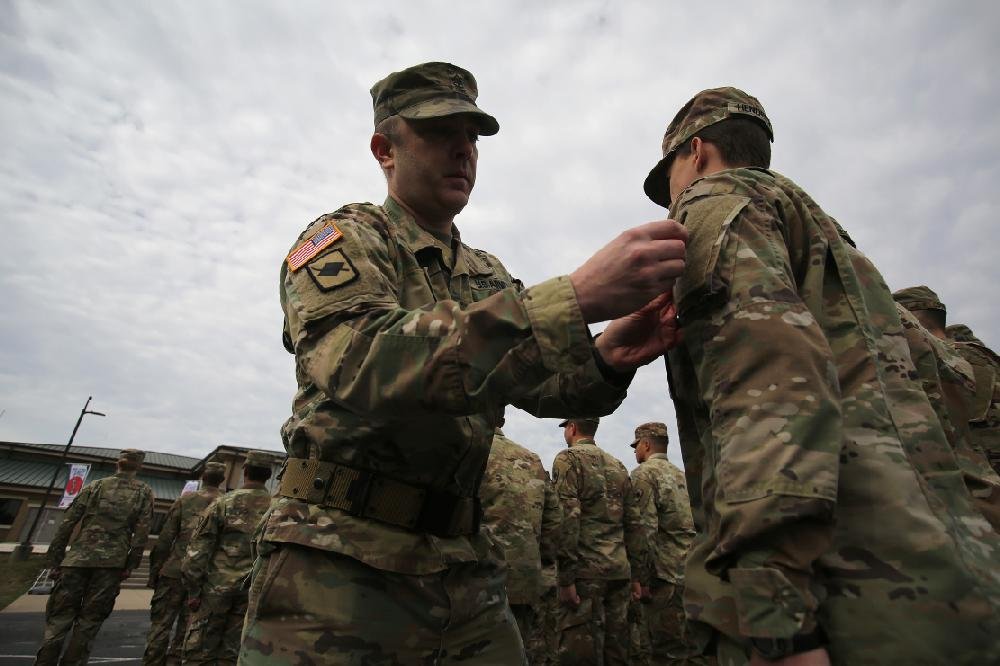 Natl Guard Gold Phase Battle Hand-Off Ceremony | The Arkansas Democrat ...