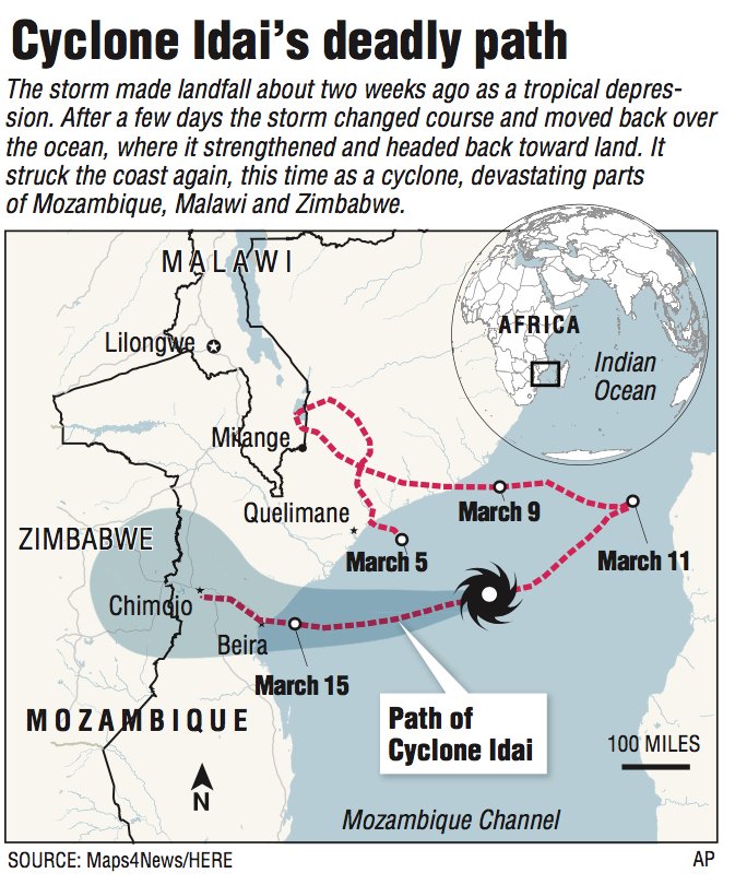 Cyclone-hit nations slowly getting aid