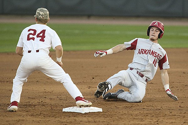 Arkansas' vets muscle up to take road series at Alabama | Whole Hog Sports