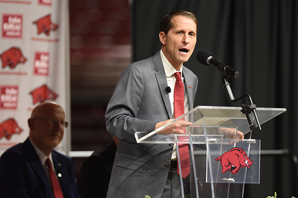 WholeHogSports - Tournament ready: New UA basketball coach Musselman ...