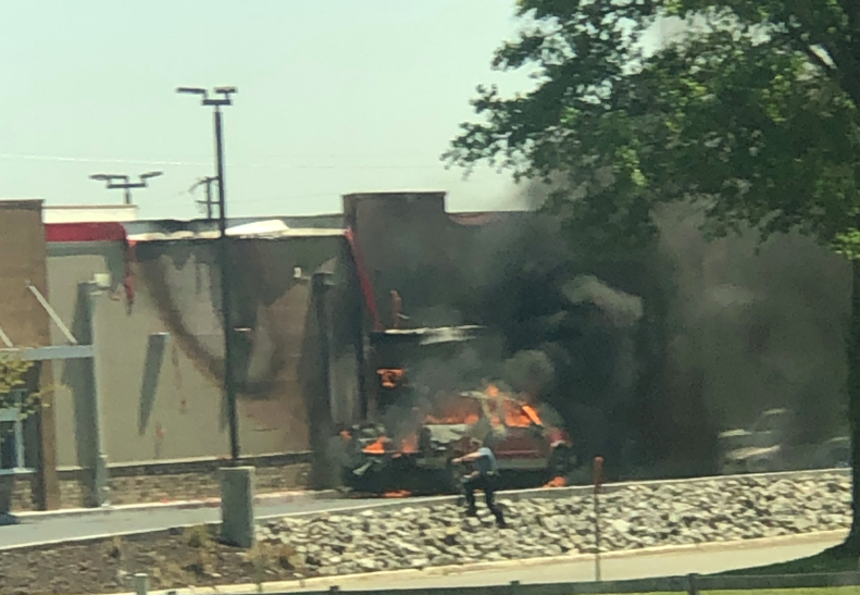 VIDEO: Truck explodes at central Arkansas Burger King | The Arkansas ...