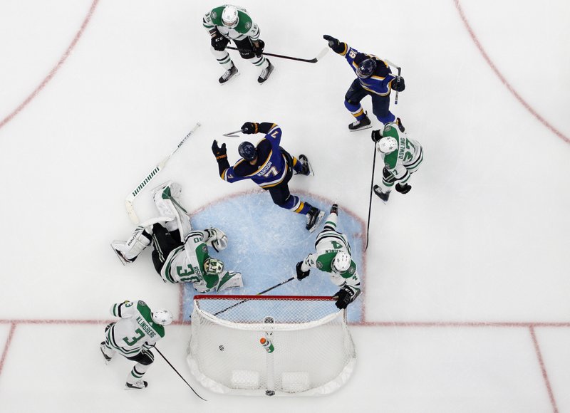 Maroon's OT goal lifts Blues past Stars in Game 7 | Hot Springs ...