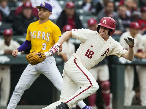 Swing in SEC: LSU's late home run leaves UA with little cushion ...