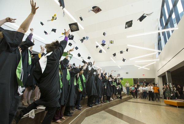 PHOTOS: Arkansas Arts Academy graduates first class at renovated campus ...