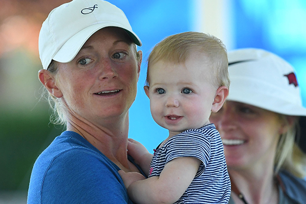 WholeHogSports - New mom Lewis has company on tour