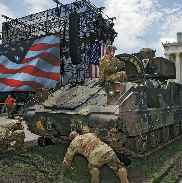 Fourth festivities in D.C. take on military mantle | The Arkansas ...