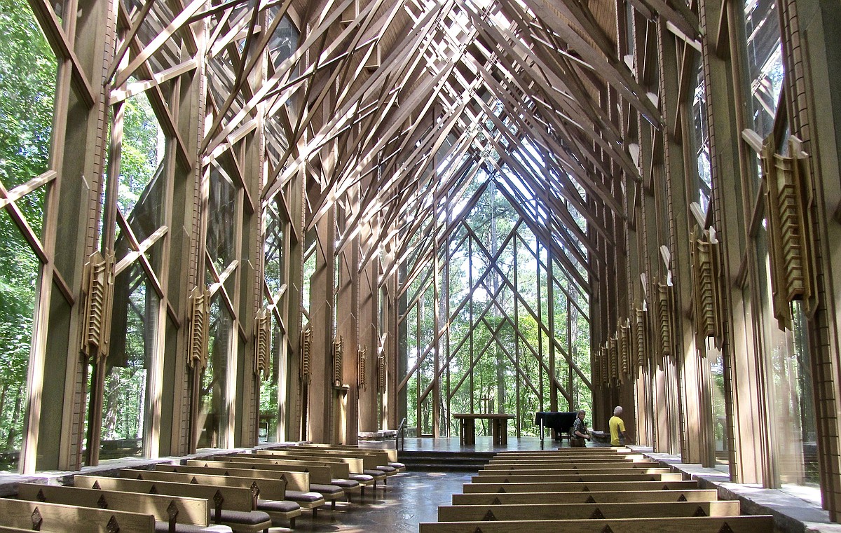 ARKANSAS SIGHTSEEING: Anthony Chapel at Garvan Gardens worth the visit ...