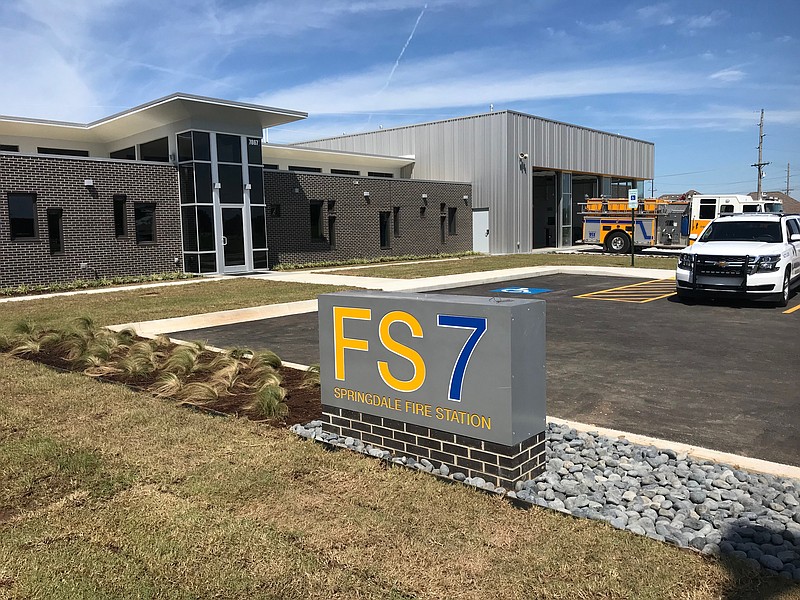 PHOTOS: New Springdale Fire Station opens | Northwest Arkansas Democrat ...