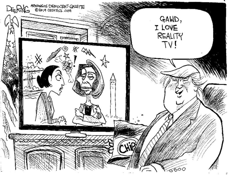 JOHN DEERING CARTOON: Reality TV | The Arkansas Democrat-Gazette ...