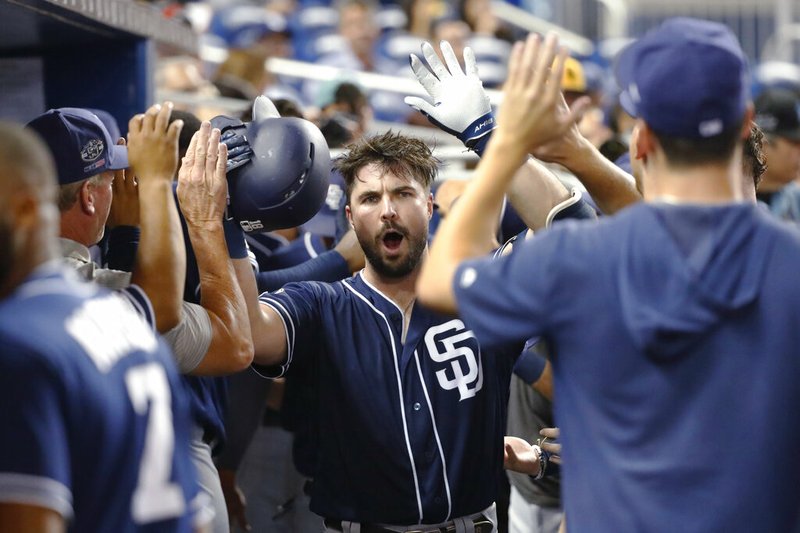 No-hit bid fails, Padres settle for 3-2 win over Miami | Hot Springs ...