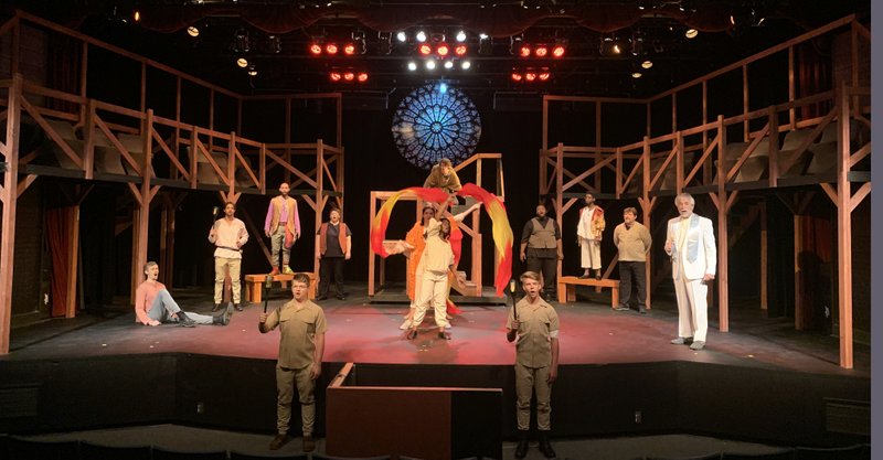 Hunchback brings crowd