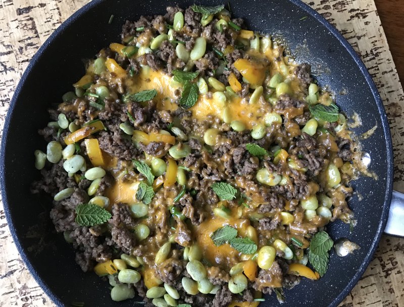 FRONT BURNER: Improvised beef, bean supper satisfies