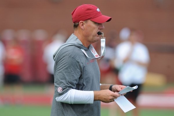 Good impression: Hogs leave Morris giddy on first day | Northwest ...