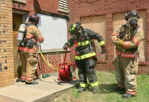 Area fire departments hold training exercise | Westside Eagle Observer