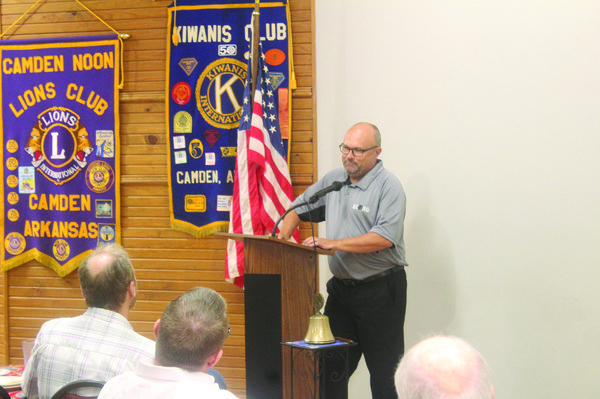Bearden’s Anthony speaks to Kiwanis | Camden News
