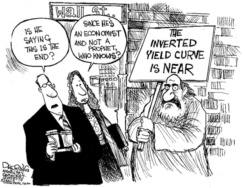 JOHN DEERING CARTOON: The inverted yield curve is near | The Arkansas ...