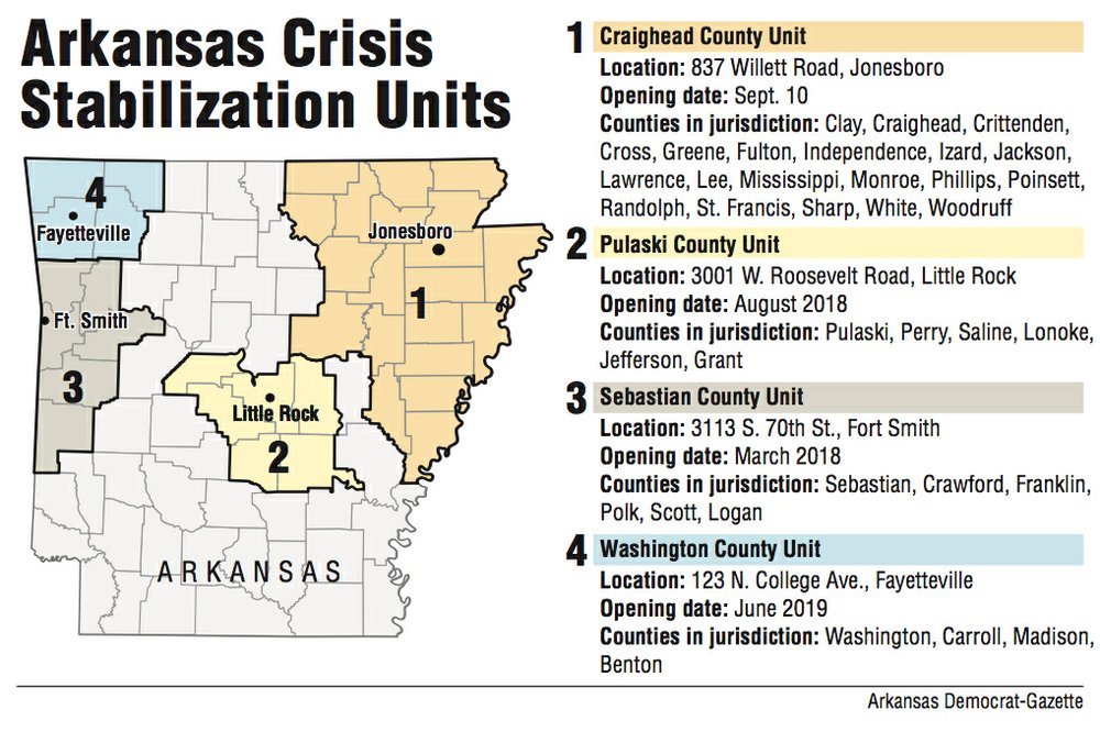 Last of 4 state crisis units to open