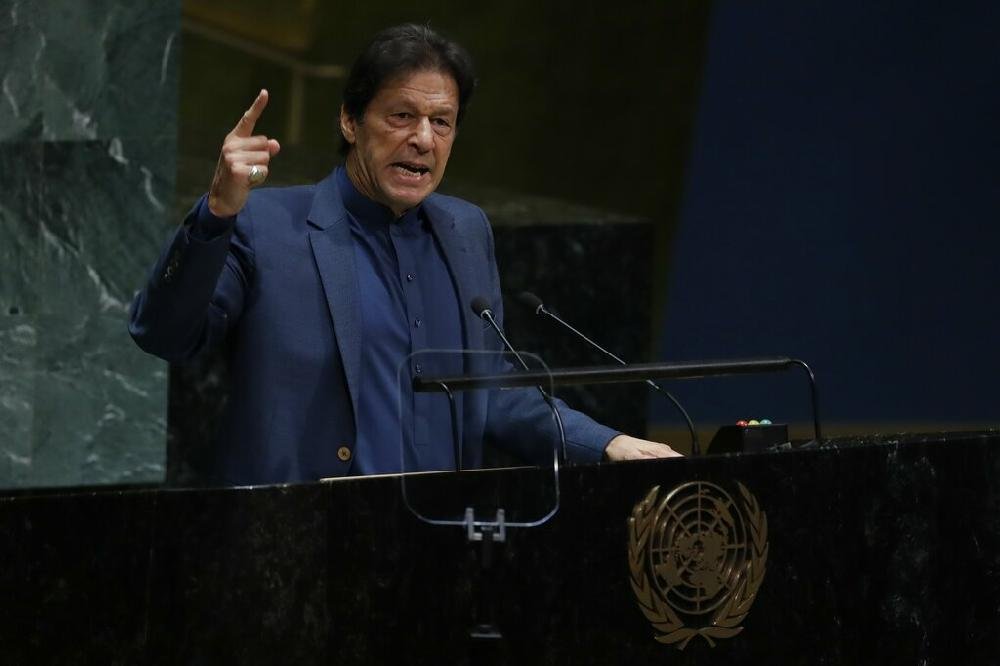 Imran Khan speaks at United Nations general assembly