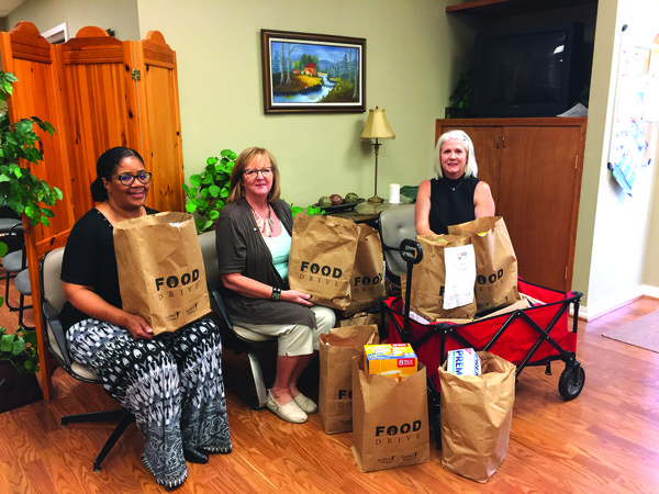 Food drive for backpacks