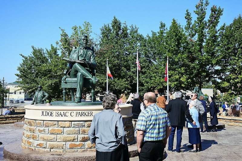 Fort Smith history shown in new park | The Arkansas Democrat-Gazette ...