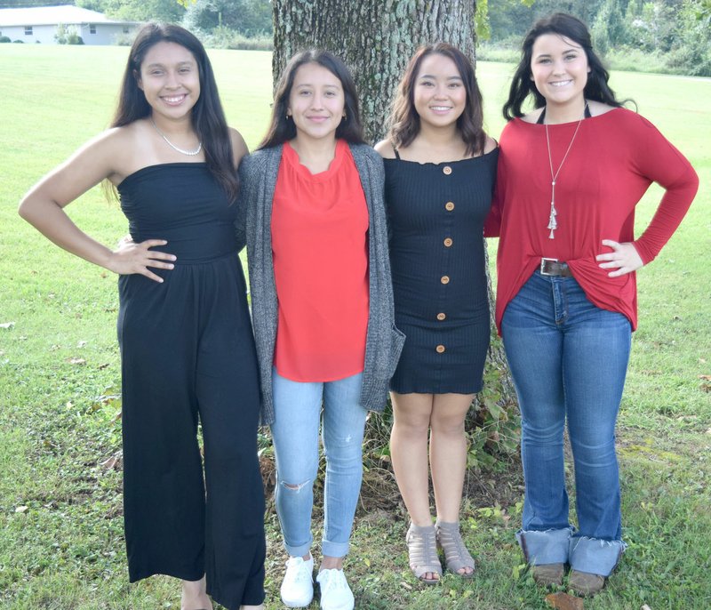 Four seniors vie for Decatur homecoming title | Westside Eagle Observer