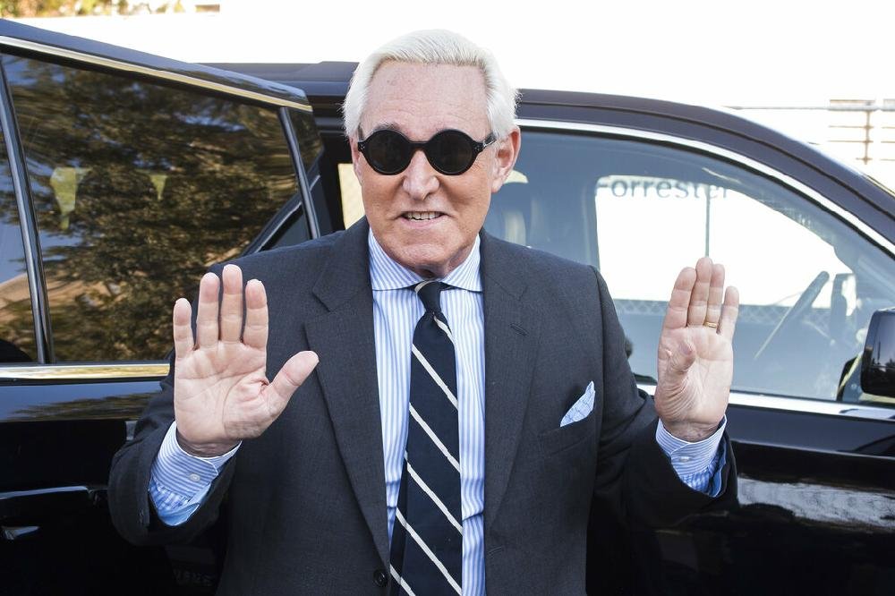 Roger Stone and his wife Nydia arrive for his federal trial