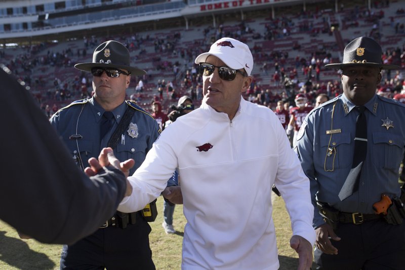 Morris out as head Razorbacks coach | Hot Springs Sentinel Record