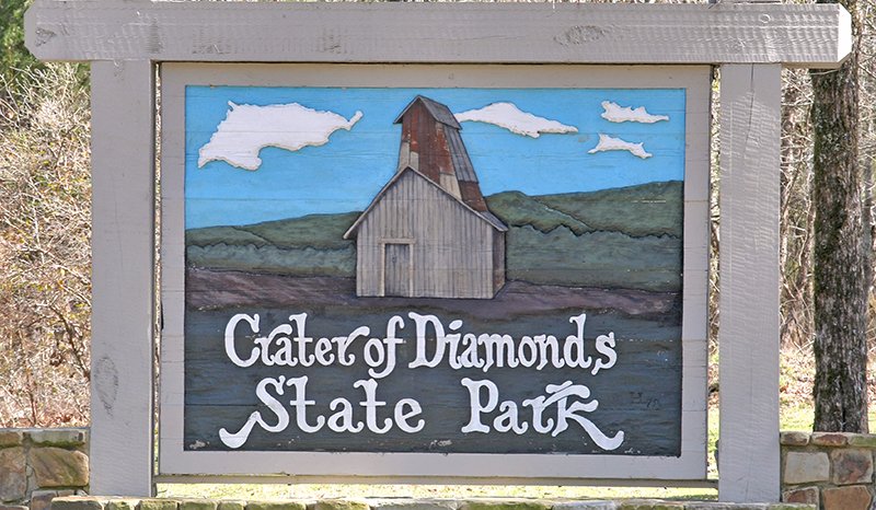 Search for diamonds by specific gravity while at Crater of Diamonds ...