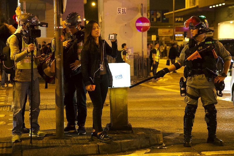 Hong Kong ralliers vow to persist | The Arkansas Democrat-Gazette - Arkansas' Best News Source