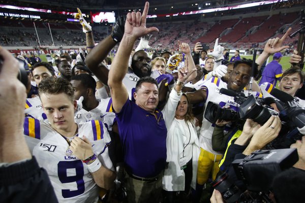 Orgeron turns out to be perfect for LSU