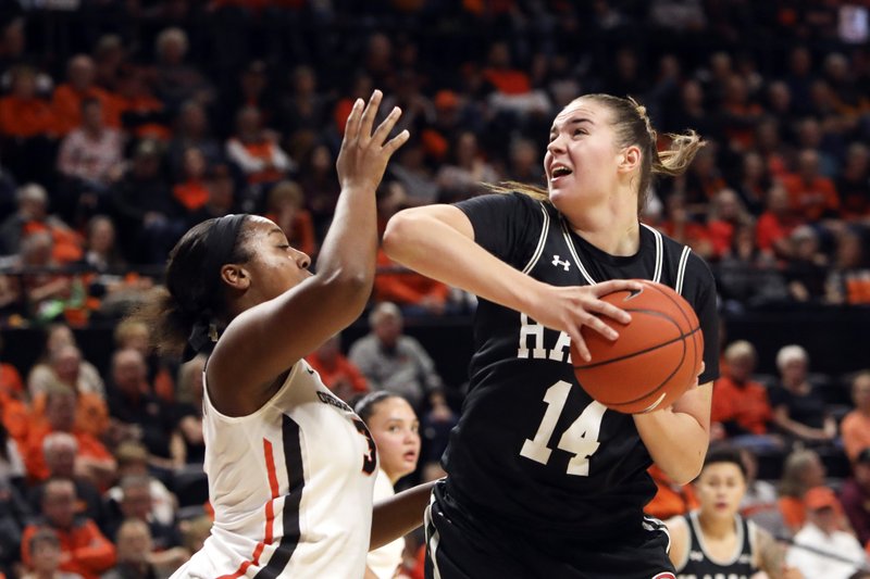 Brown scores 15, No. 5 Oregon State routs Hawai'i 64-32 | Hot Springs ...